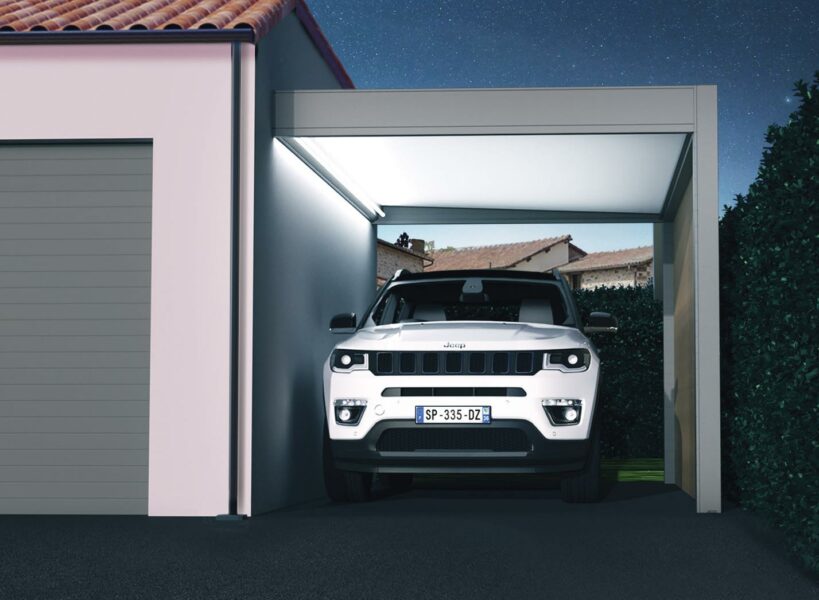Carport moderne King Size prêt à monter pour menuisier – Amexso